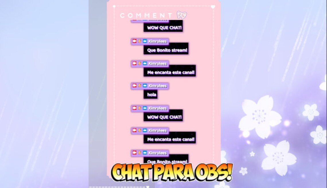 Kawaii Chatbox Anime Animated, Lofi, Twitch, Youtube, Animal, Vaporwave ...