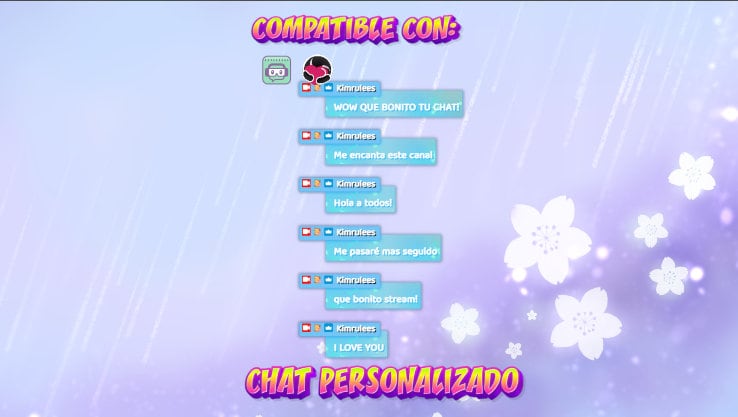 Kawaii Chatbox Anime Animated, Lofi, Twitch, Youtube, Animal, Vaporwave ...