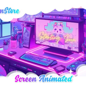 Animated Stream Starting Soon, Stream Ending and BRB - Twitch - Youtube ...