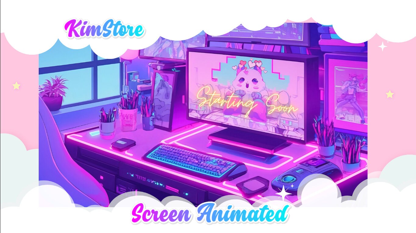 Animated Stream Starting Soon, Stream Ending and BRB - Twitch - Youtube ...