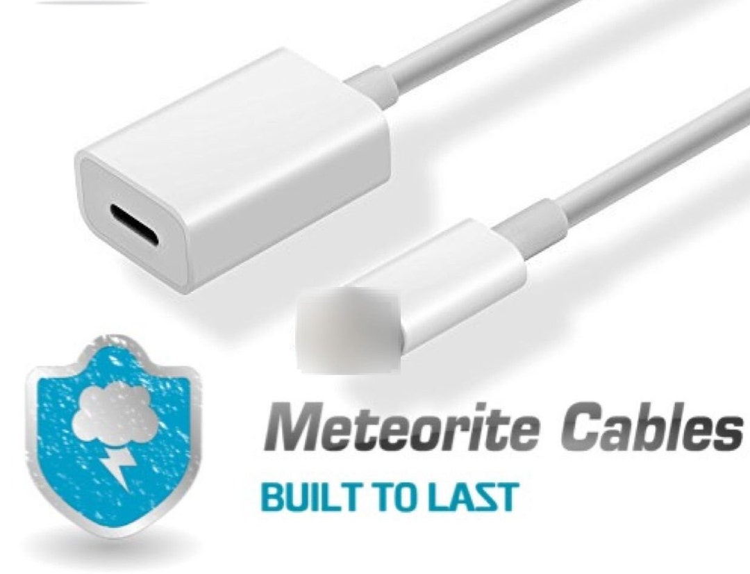 IPhone Extender Cable Connector Adapter Cord for iPhone 5/6/7/8/X White ...