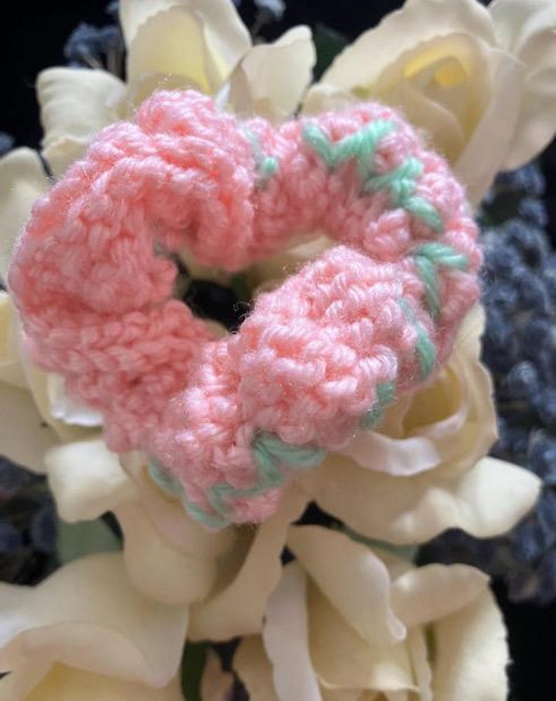Saintly Inspired Knitted Hair Scrunchie for Girls, Scrunchie for Girls ...