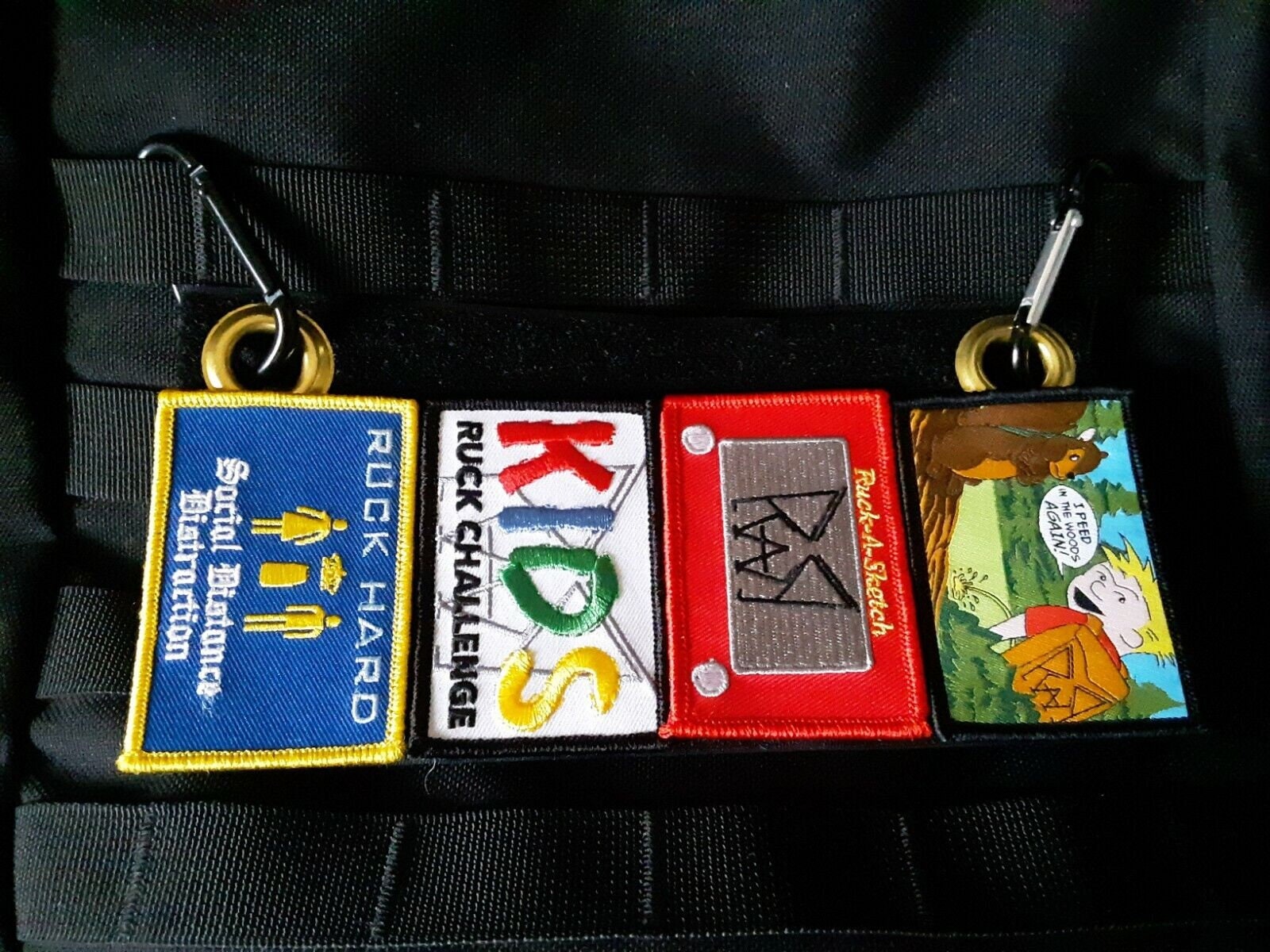 GORUCK Style Loop Patch Panel Display for Molle Tactical Morale 4" × 8 ...