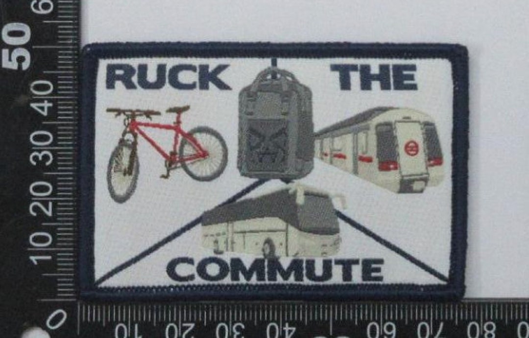 GORUCK Style Morale Patch - Ruck the Commute Challenge Patch PWAP - Etsy