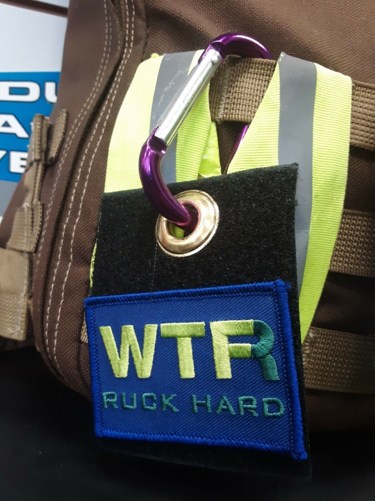 GORUCK Style Horizontal Loop 3" X 4" Patch Tags for Carabiners Patch ...