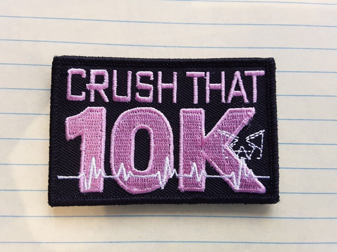 GORUCK Style Morale Patch - Crush That 10k Ruck Patch PWAP - Etsy