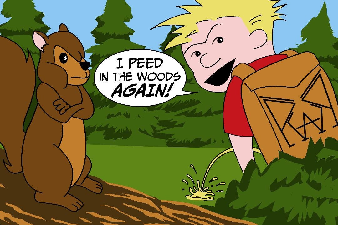 GORUCK Style Morale Patch - I Peed in the Woods Again Ruck Patch ...