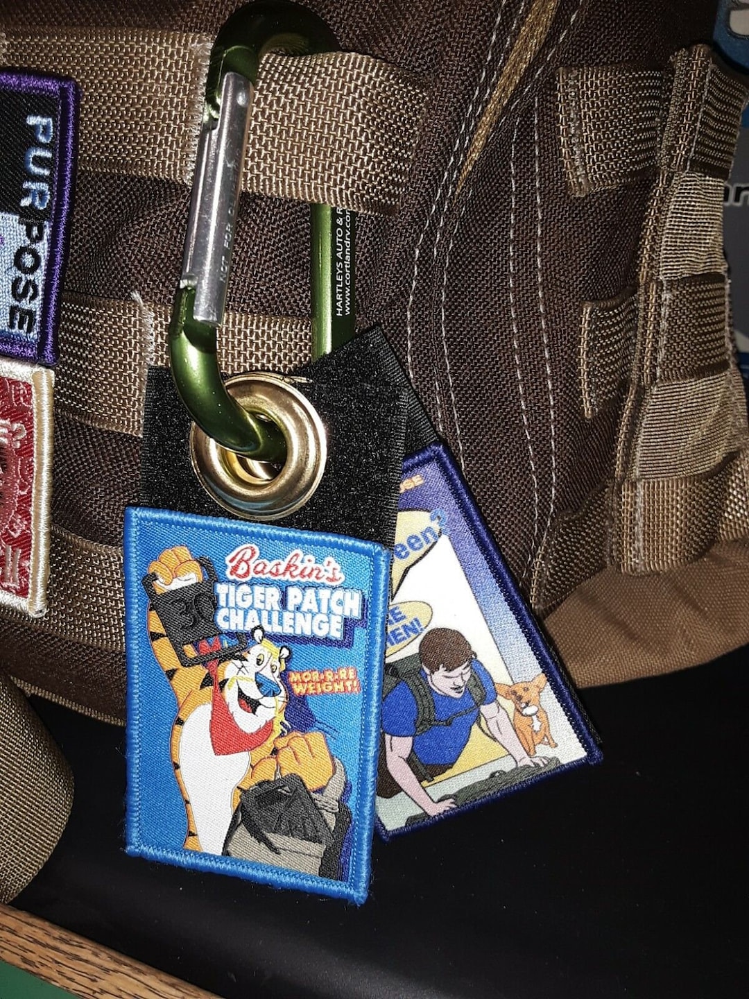 GORUCK Style Loop Patch Tags for Keychains or Carabiners for Patch ...