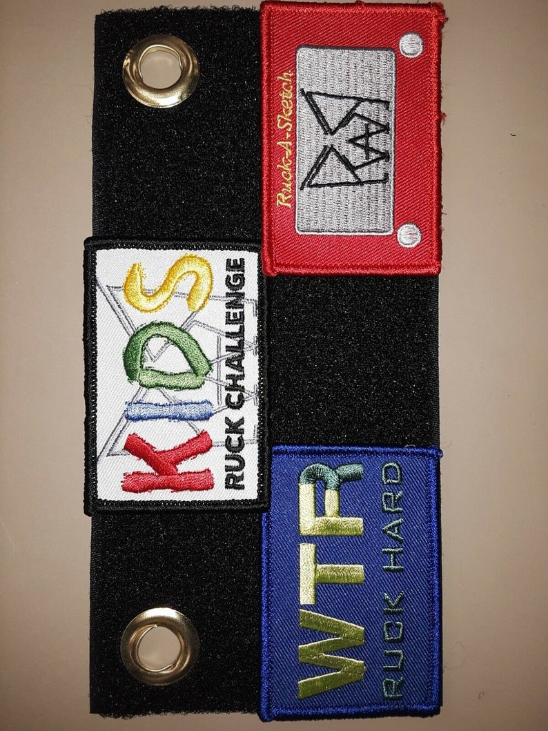 GORUCK Style Loop Patch Panel Display for Molle Tactical Morale 4" × 8" Size - Etsy