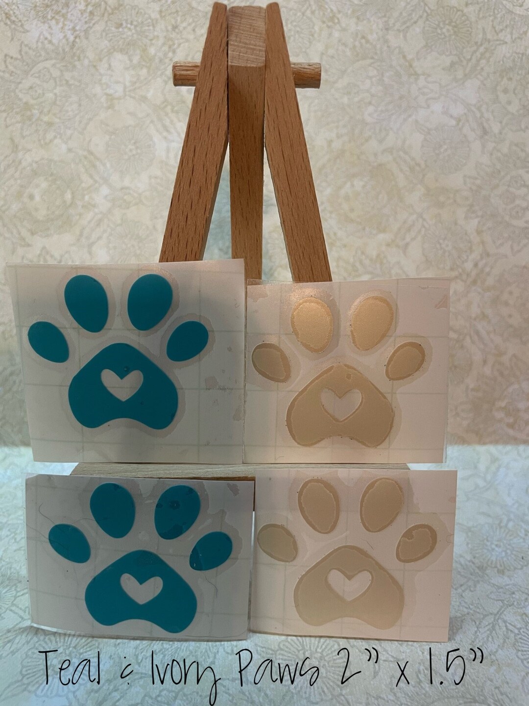 Paw Print Vinyl Decal(s) Sizes Vary - Etsy