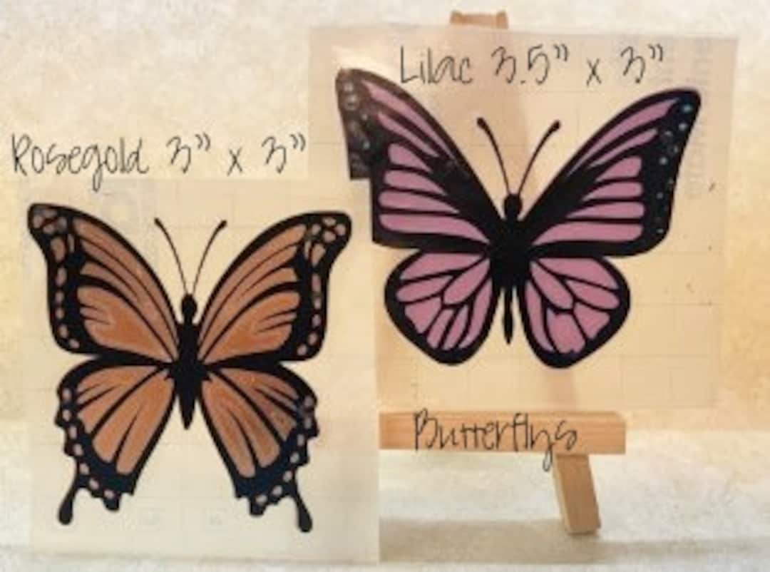Butterfly Vinyl Decals - Etsy