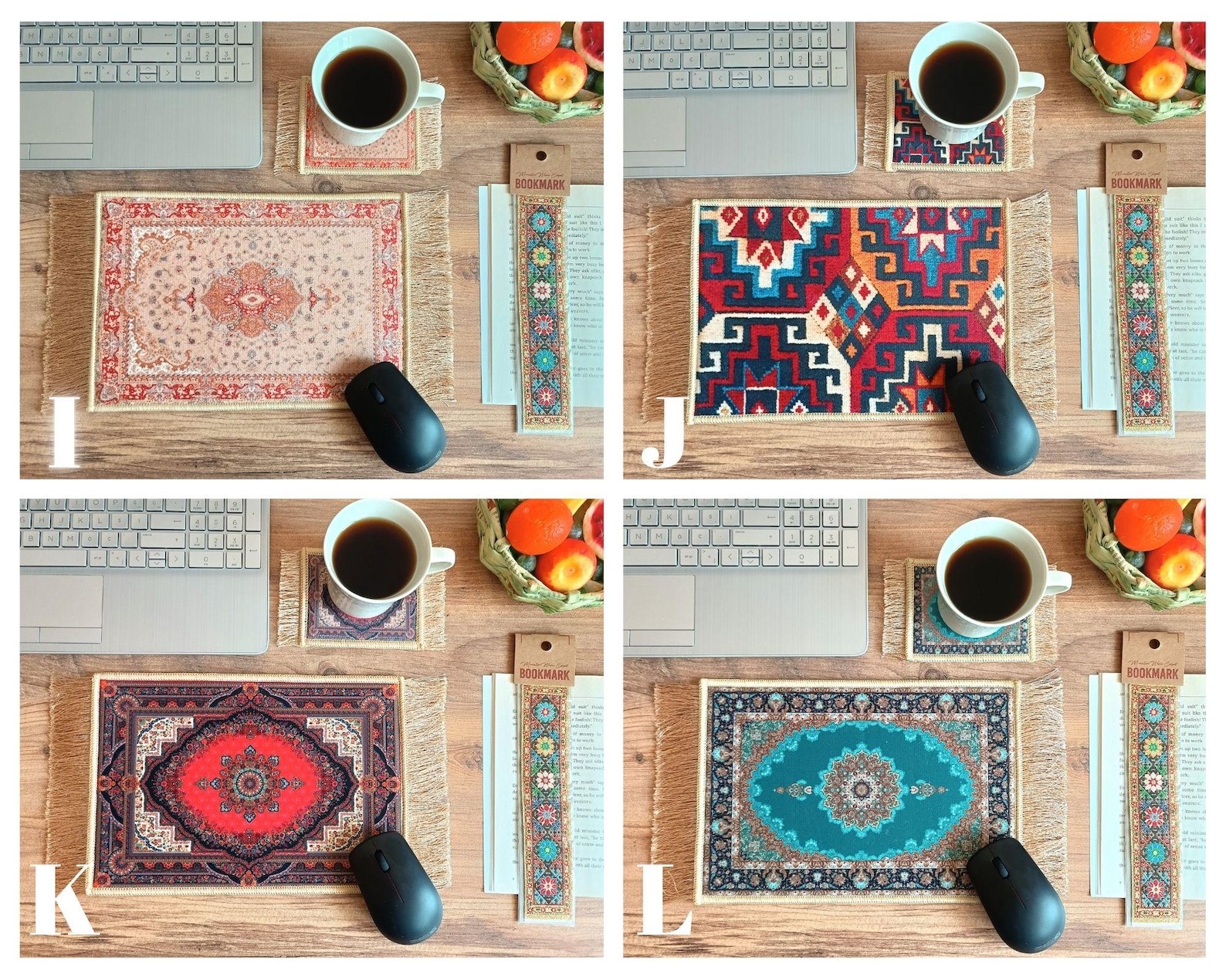 Mousepad, Beautiful Turkish / Persian Kilim Mouse Pad, Rug / Carpet ...