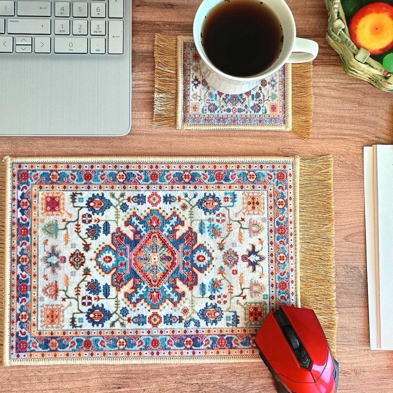 Small Persian Rug Mouse Pad - Etsy