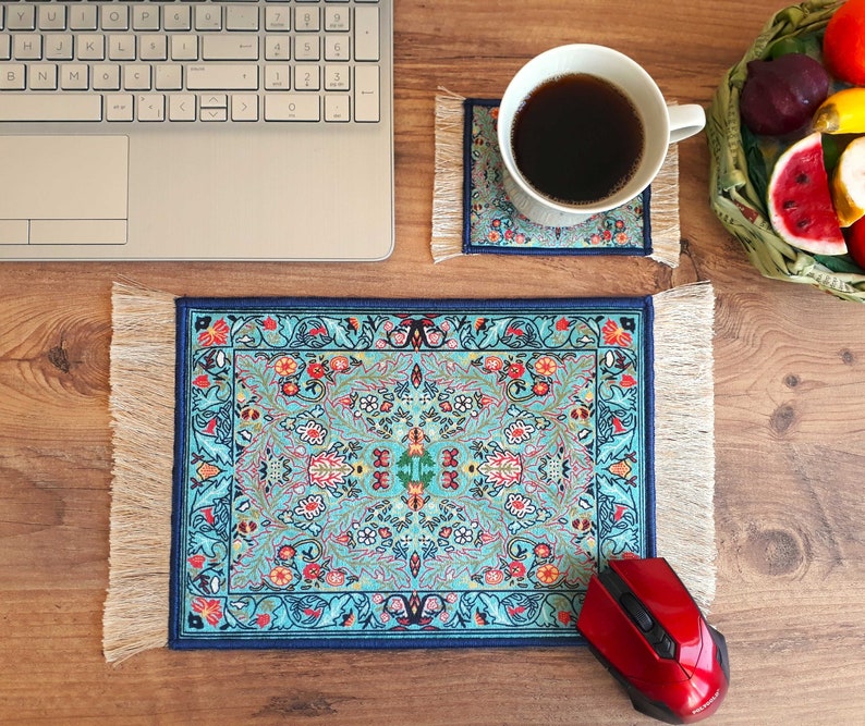 Mouse Pad Beautiful Turkish Carpet Mousepad Persian Rug - Etsy