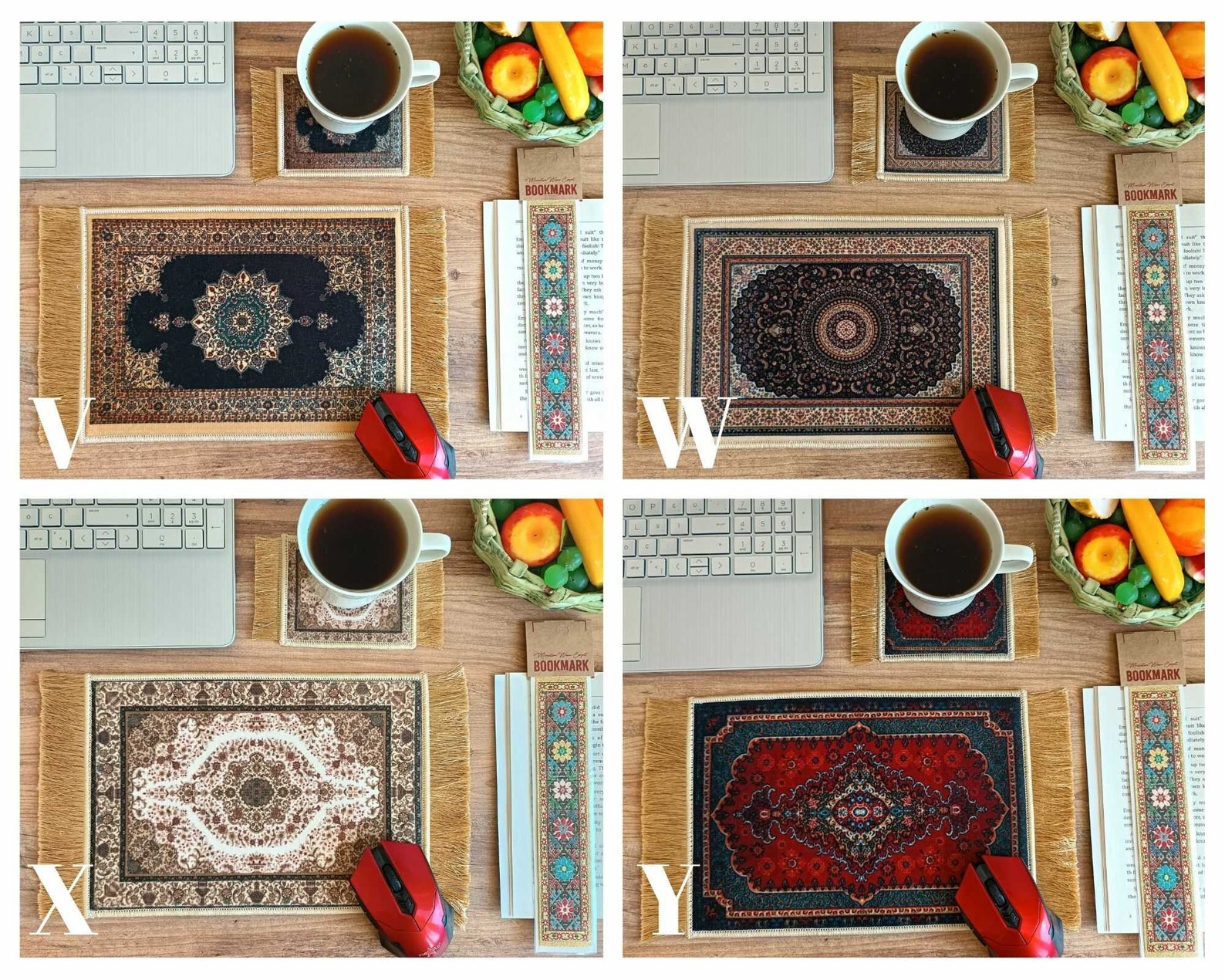 Mousepad, Beautiful Persian Rug Mouse Pad, Carpet Mouse Mat, Office ...