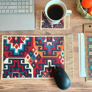 Mousepad, Beautiful Turkish / Persian Kilim Mouse Pad, Rug / Carpet ...