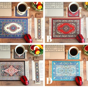 Mouse Pad, Beautiful Turkish Carpet Mousepad, Persian Rug Mouse Mat ...