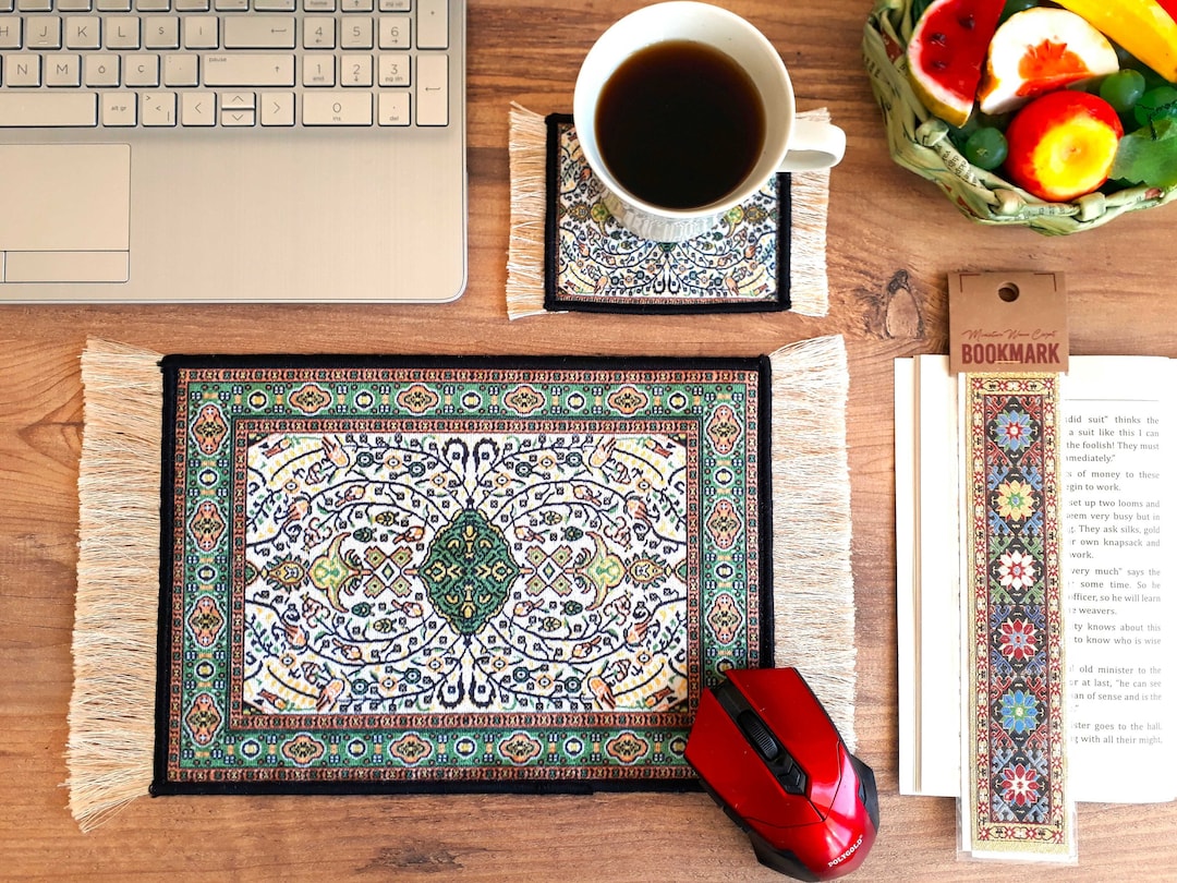 Mouse Pad, Beautiful Persian Rug Mousepad, Carpet Mouse Mat, Office ...