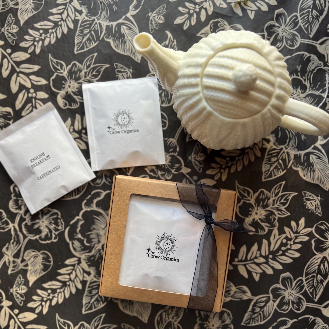 Organic Loose Leaf Tea Gift Set - 10-pack Tea Bags|herbal & Caffeinated ...