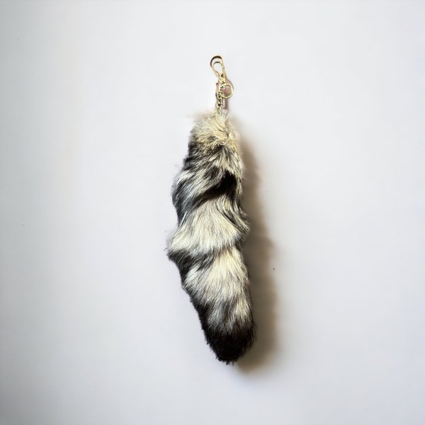 Fox Tail Keychain - Etsy