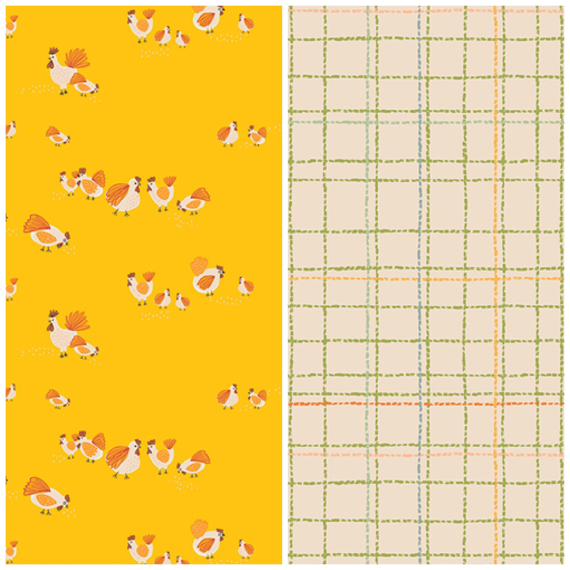 Grow & Harvest Fat Quarter Bundle by Alexandra Bordallo, Art Gallery Fabrics, Spring Fabric ...