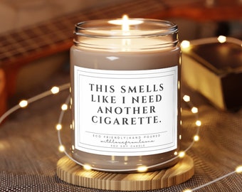 Marlboro Reds Cigarettes Funny Scented Candle Gag Gift for Boyfriend ...