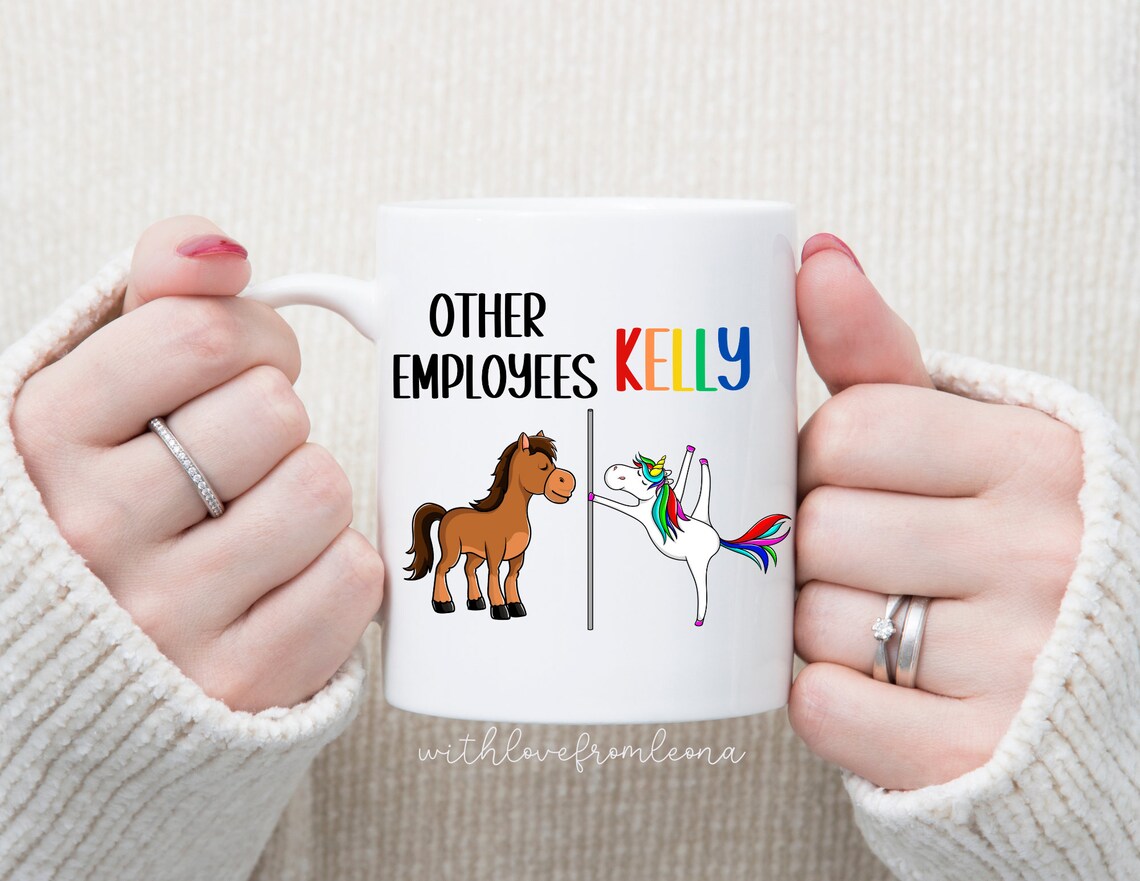 Custom Employee Gift, Employee Mug, Funny Employee Mug, Coworker Gift ...