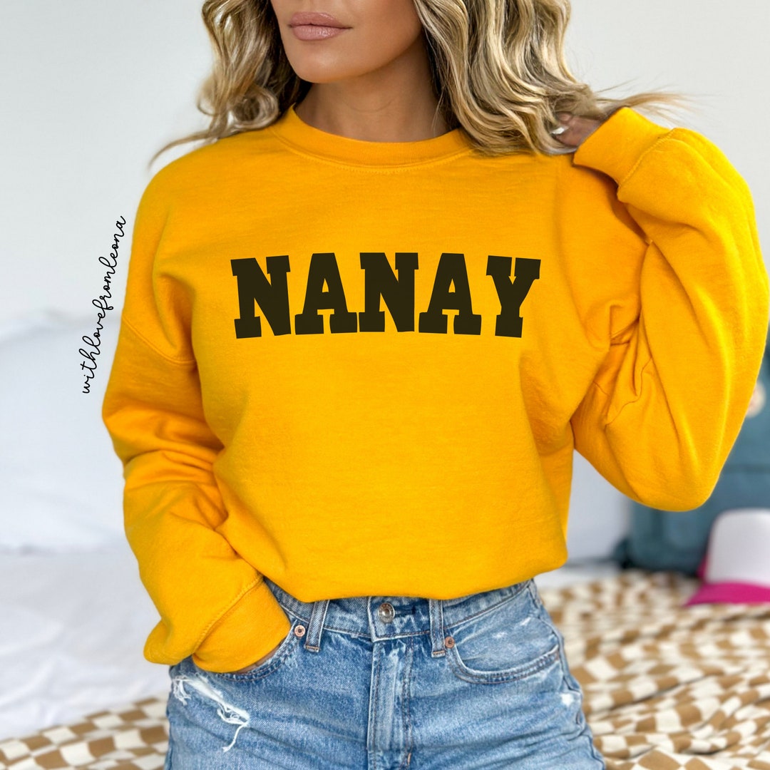 Filipina Nanay Sweatshirt Filipino Nanay Gift Pregnancy Announcement ...