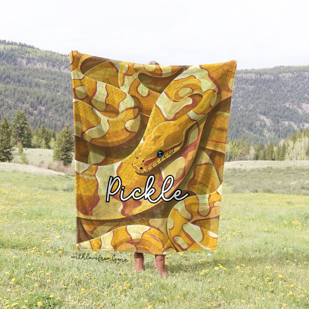 Banana Ball Python Blanket Banana Ball Python Throw Blanket Banana Ball ...