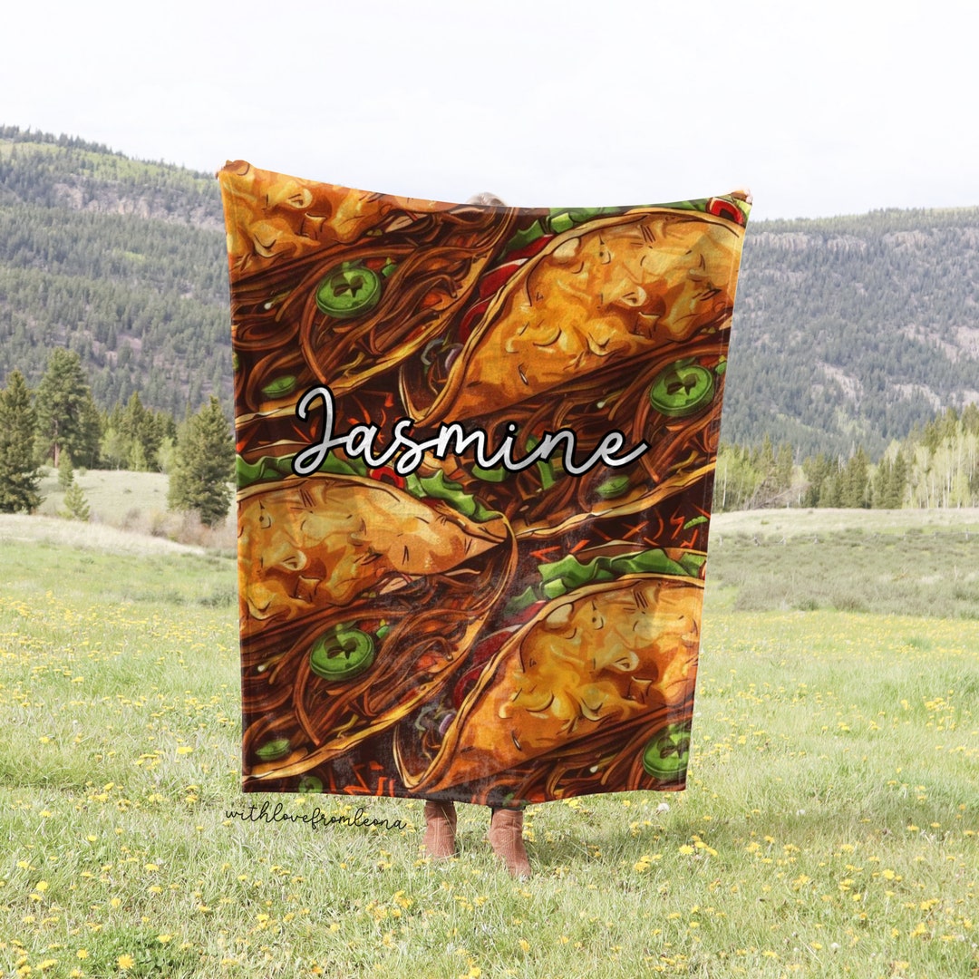 Birria Tacos Blanket Birria Tacos Throw Blanket Fleece Blanket Birria ...