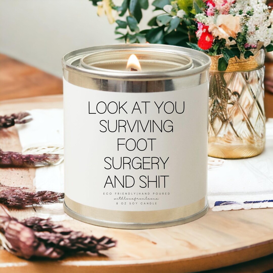 Foot Surgery Recovery Gift Foot Surgery Recovery Gifts Funny Foot ...
