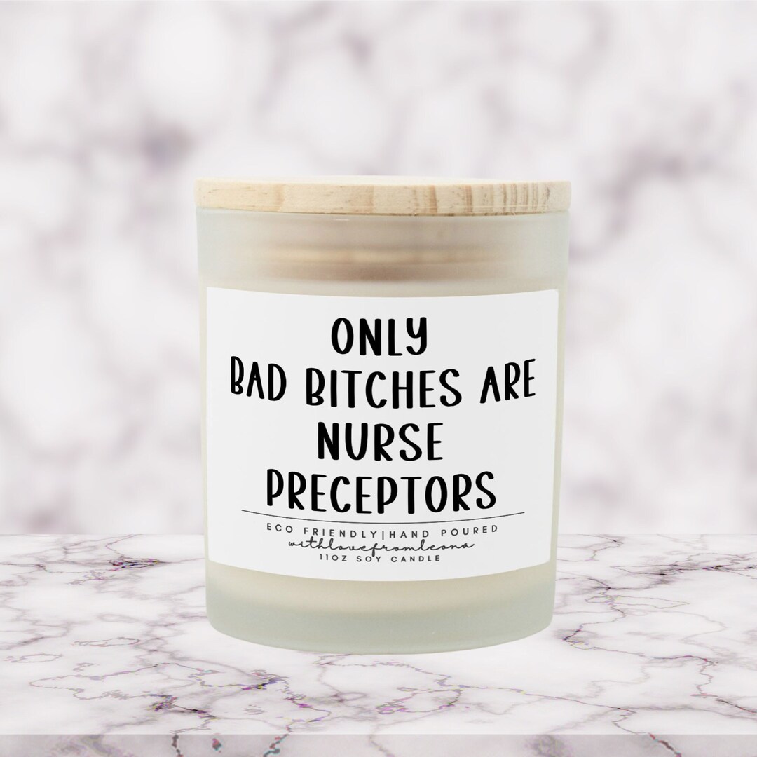 Nurse Preceptor Candle Gift, Nurse Preceptor Candle, Preceptor Gifts ...