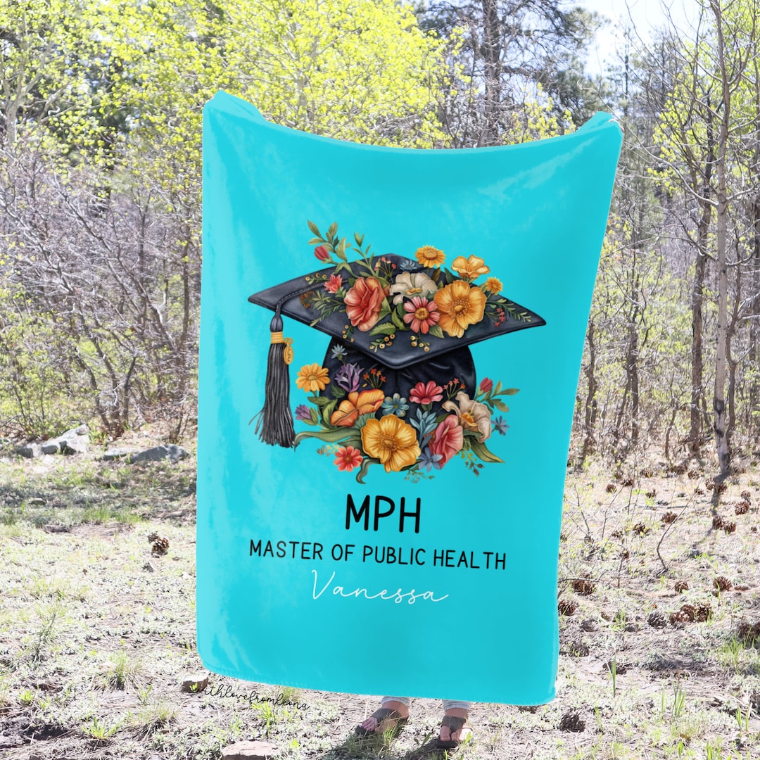 Master of Public Health Gift Master of Public Health Blanket Gift ...
