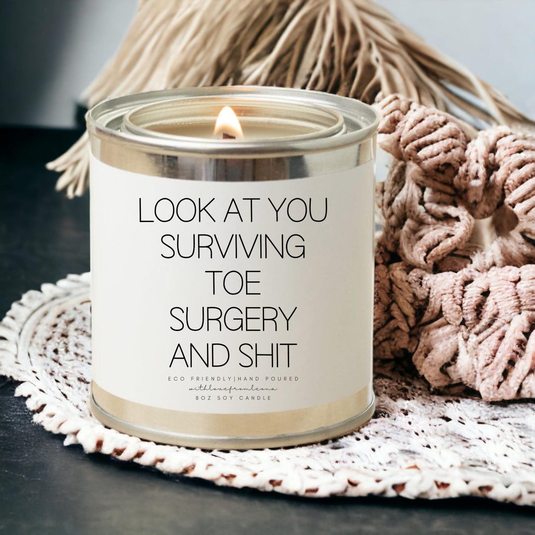 Toe Surgery Recovery Gift Toe Surgery Recovery Gifts Funny Toe Recovery ...