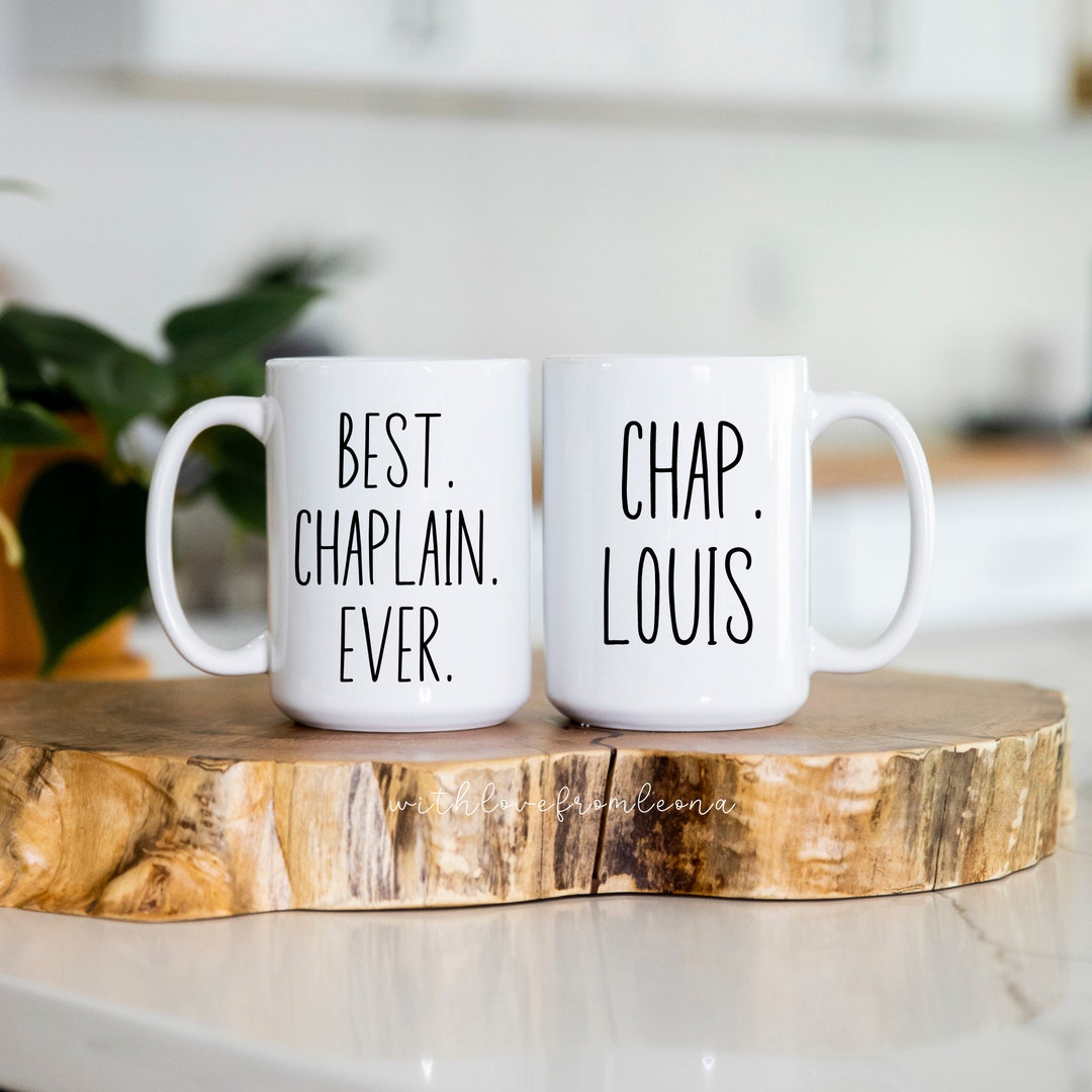 Personalized Chaplain Mug Chaplain Gift Thank You Gift for Chaplain ...