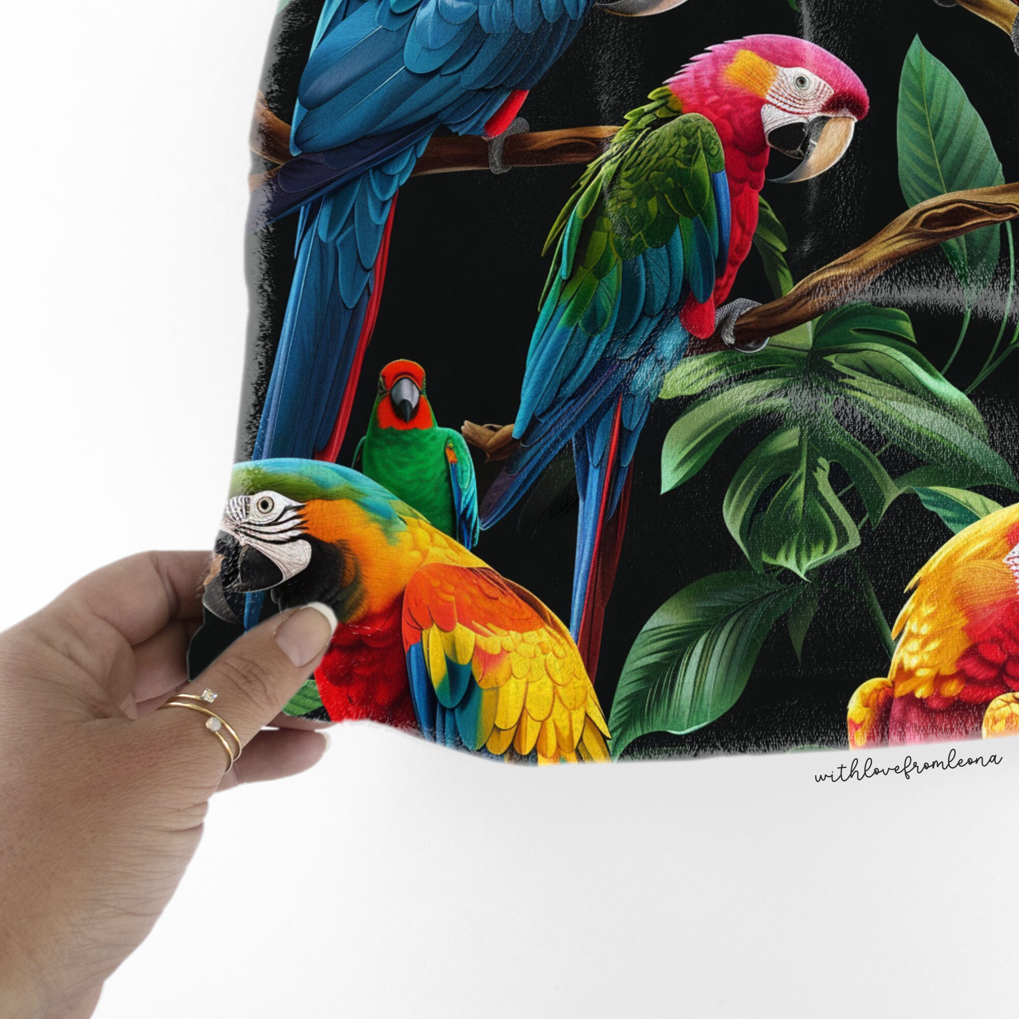 Parrots Blanket Parrot Throw Blanket Fleece Blanket Parrots Adult Kid ...
