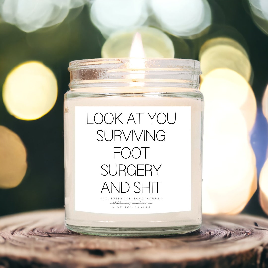 Foot Surgery Recovery Gift Foot Surgery Recovery Gifts Funny Foot ...