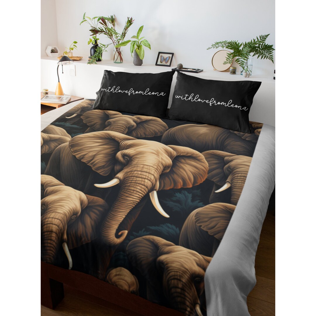Elephant Blanket - Elephant Throw Blanket - Elephant Fleece Blanket ...