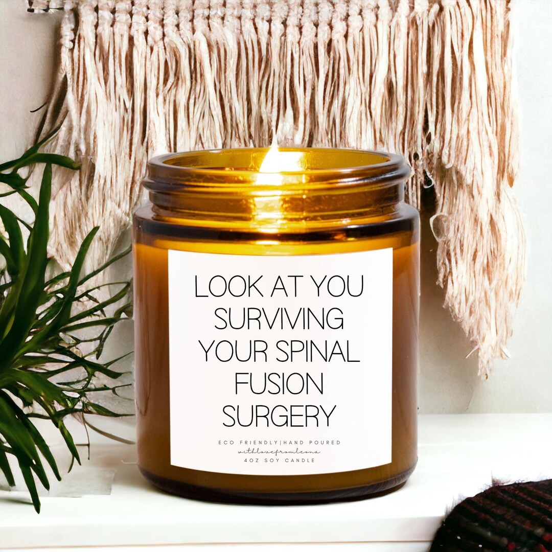Spinal Fusion Surgery Recovery Gift Spinal Fusion Surgery Recovery ...