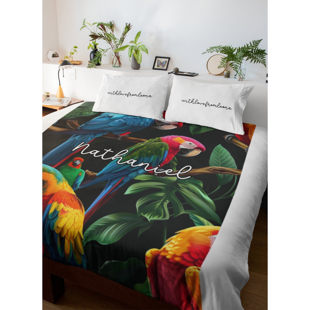 Parrots Blanket Parrot Throw Blanket Fleece Blanket Parrots Adult Kid ...