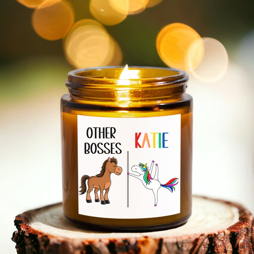 Boss Day Gift, Boss Gifts, Boss Gift, Funny Boss Gift, Boss Candle Gift ...