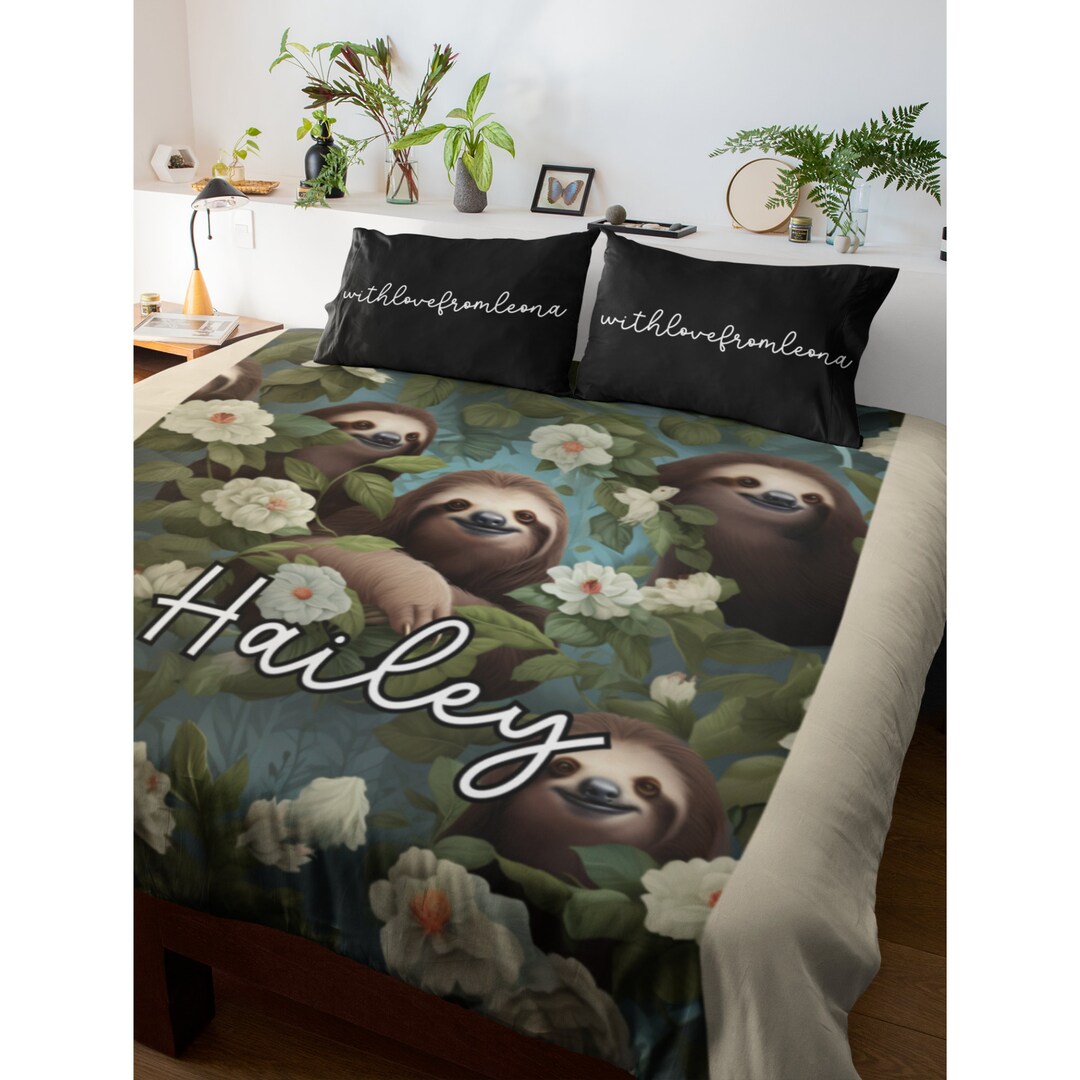 Sloth Blanket - Sloths Blanket - Sloths Throw Blanket - Sloth Throw ...