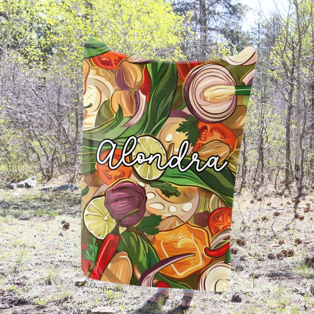 Sinigang Blanket Filipino Throw Blanket Fleece Blanket Pinoy Sinigang ...