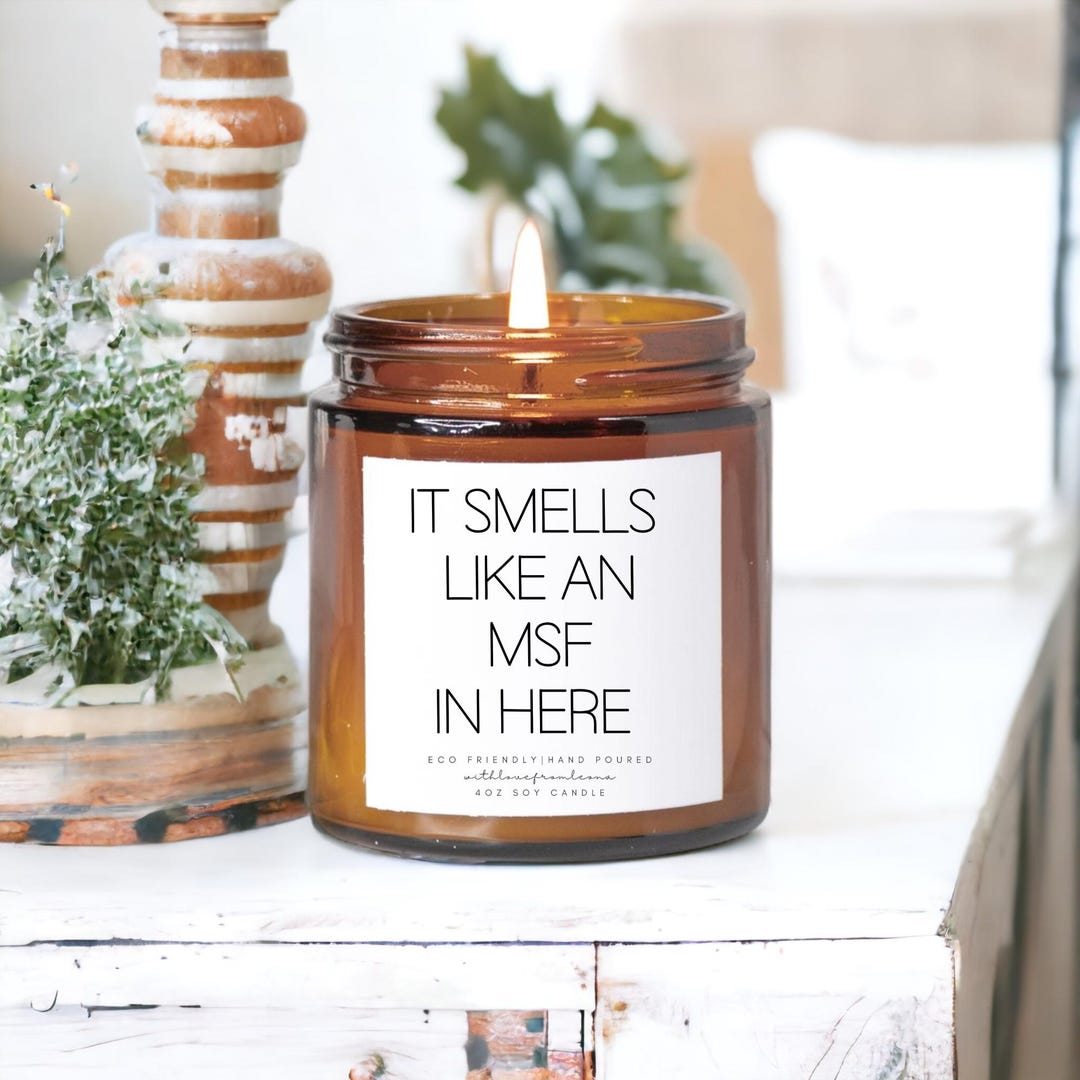 MSF Candle Graduation Gift Master of Science in Finance Graduation Gift ...