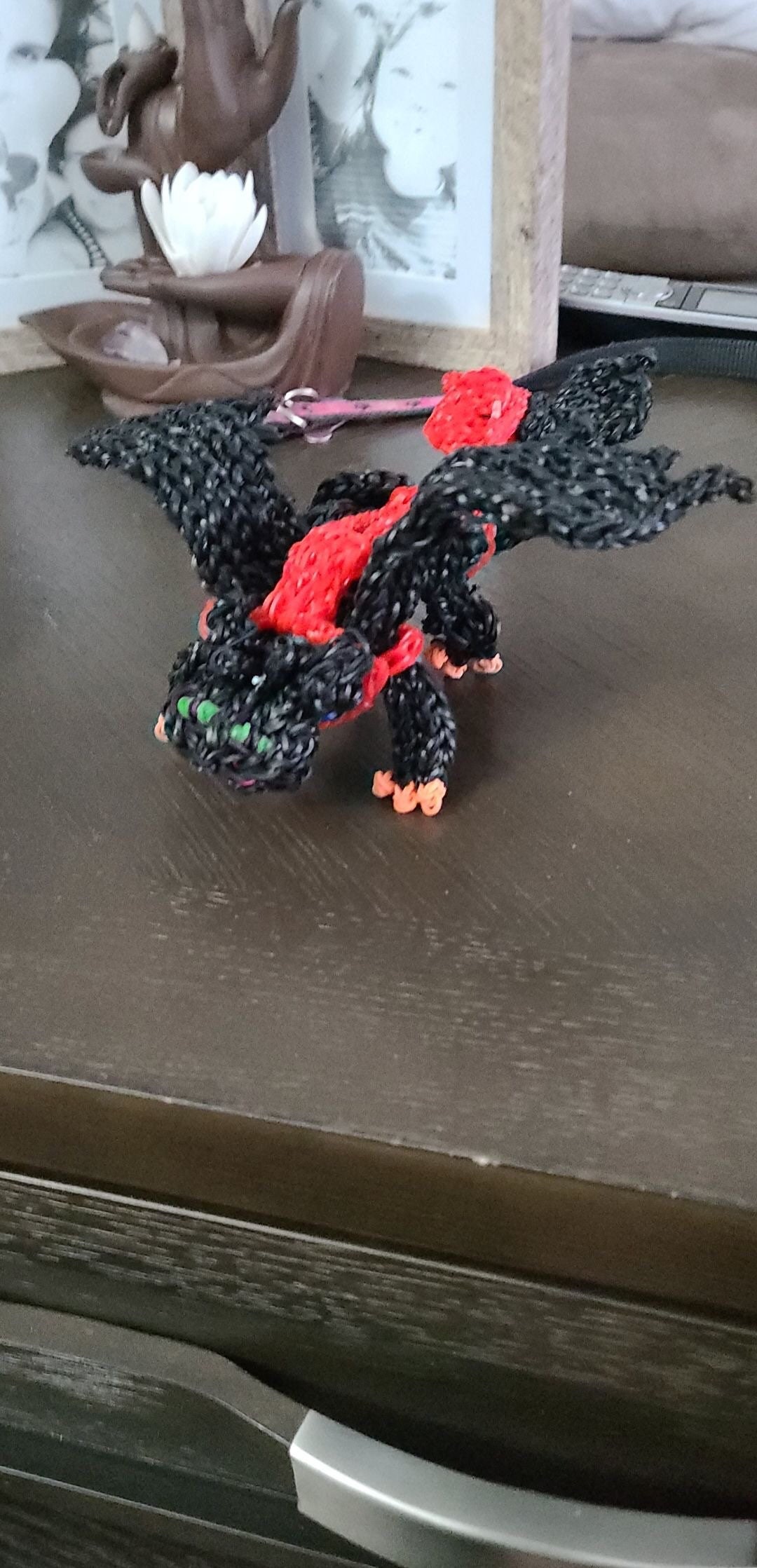 Toothless the Dragon Night Fury Rainbow Loom - Etsy Canada