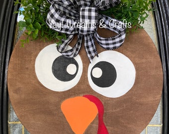Thanksgiving Fall Turkey Door Hanger - Etsy