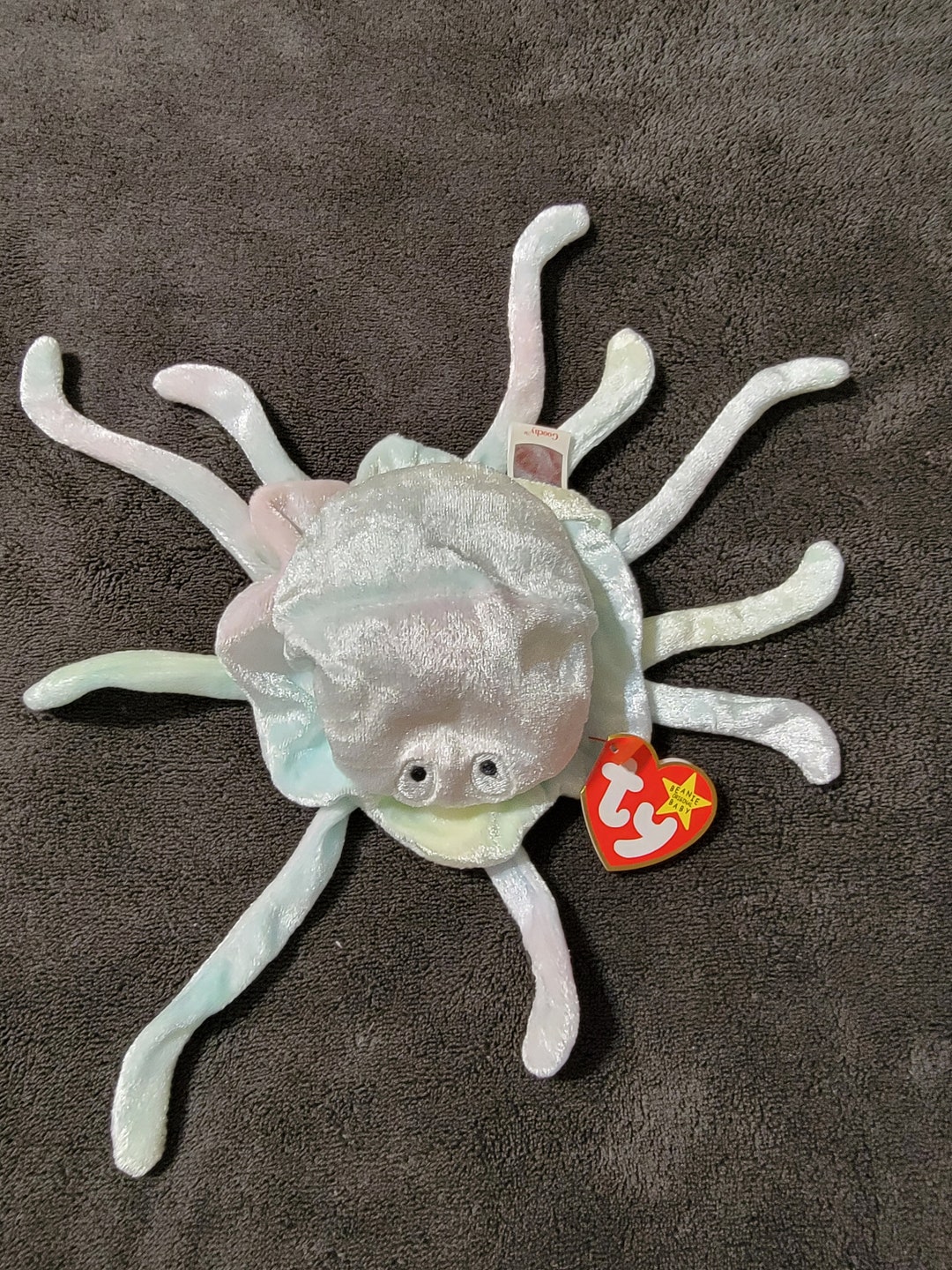 TY Beanie Baby Goochy the Jellyfish - Etsy