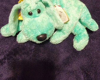 Ty Green Dog Plush - Etsy