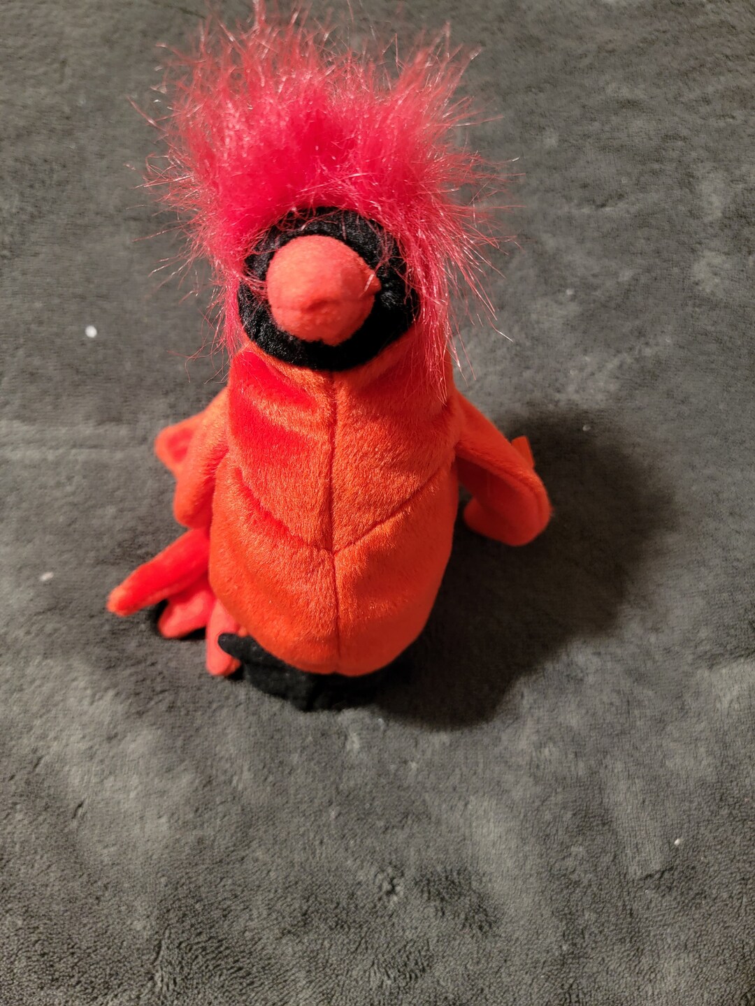 MAC the Cardinal Ty Beanie Baby Super Rare Mint Limited Edition Retired ...