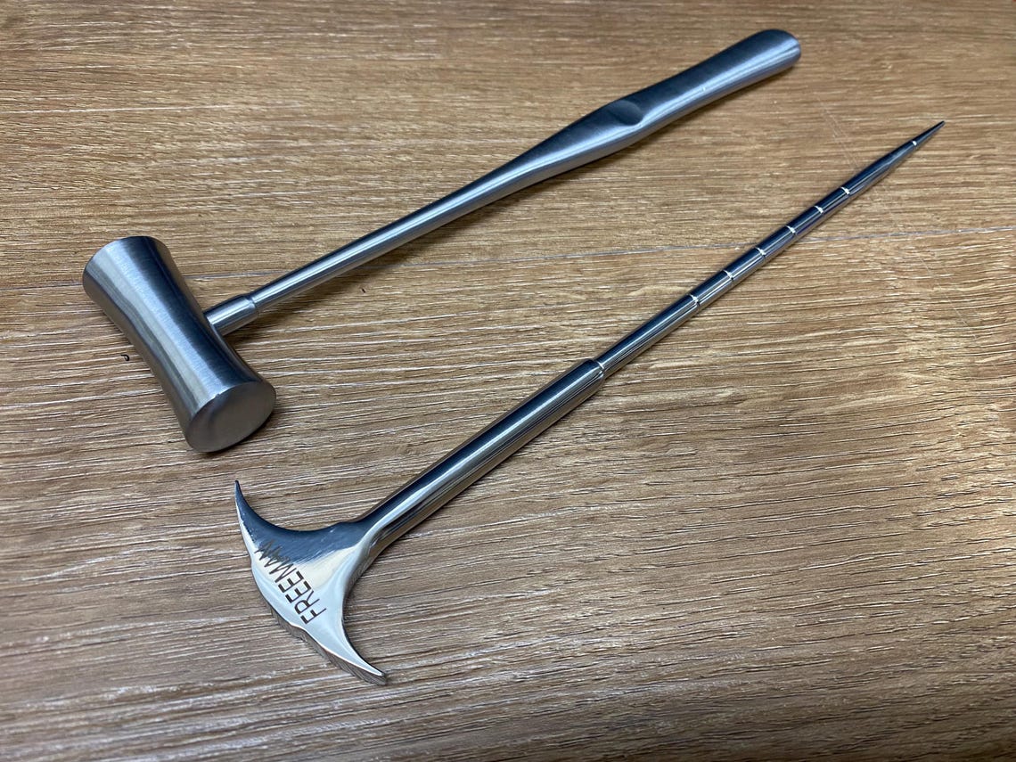 Lobotomy Tool Set Replica Orbitoclast Ice Pick Freeman - Etsy